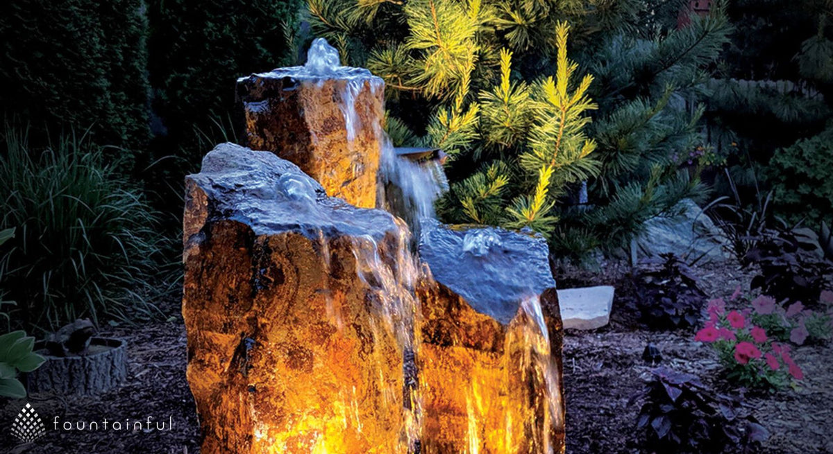 Discover the Best Large Outdoor Rock Water Fountains for Your Backyard