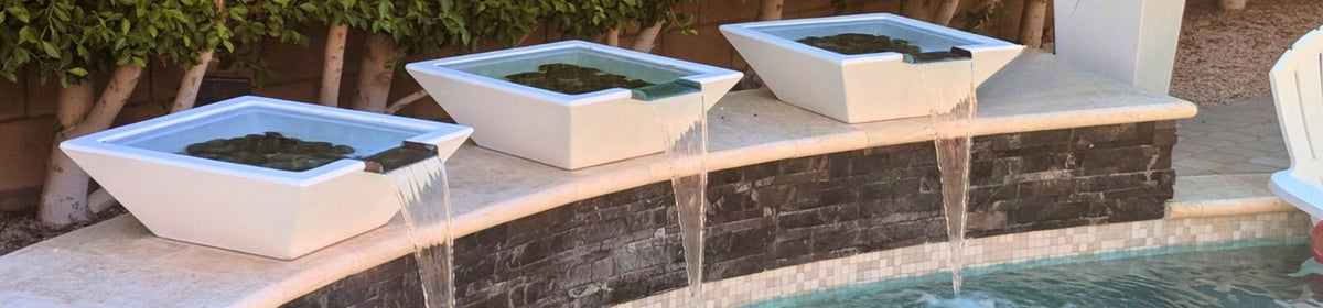 Water Bowls for the Pool - Fountainful
