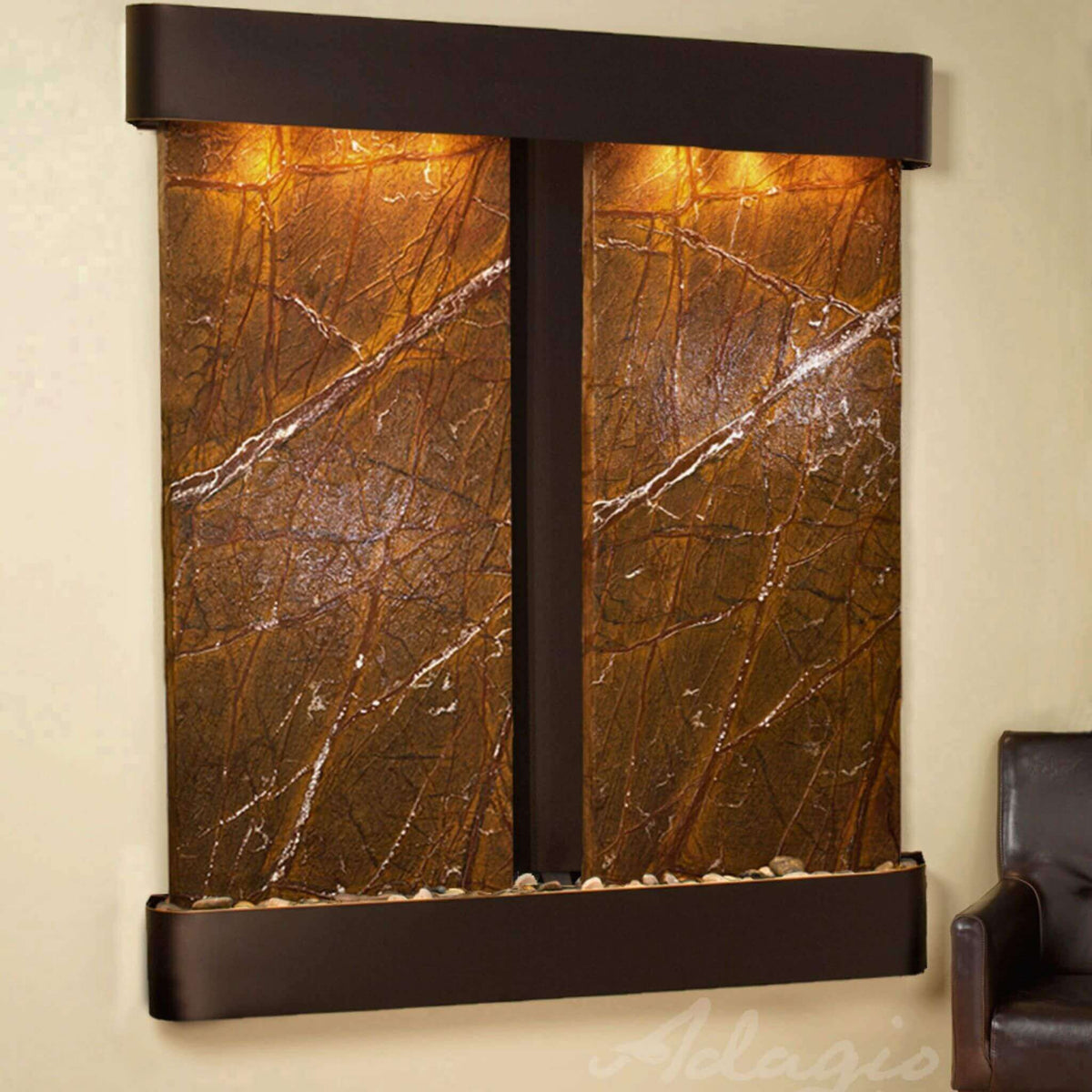 Indoor Waterfall Wall Fountain Collection - Fountainful