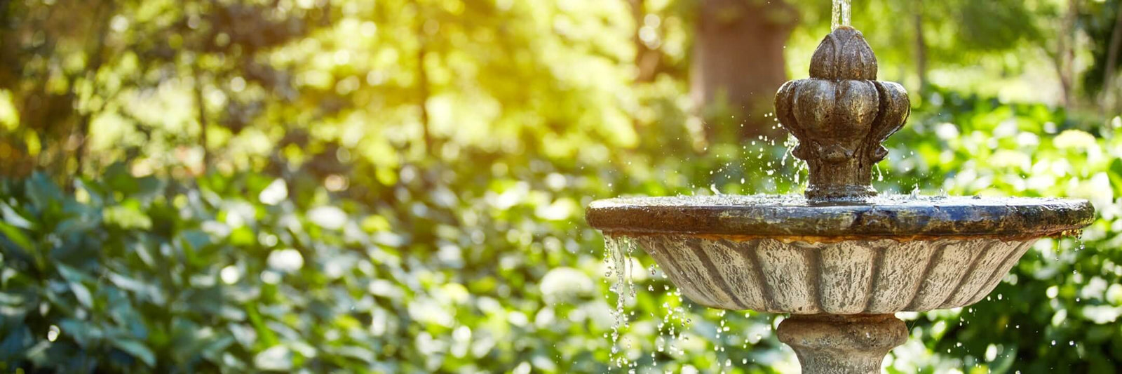 Fountainful: Water Fountains, Bird Baths & Garden Accents